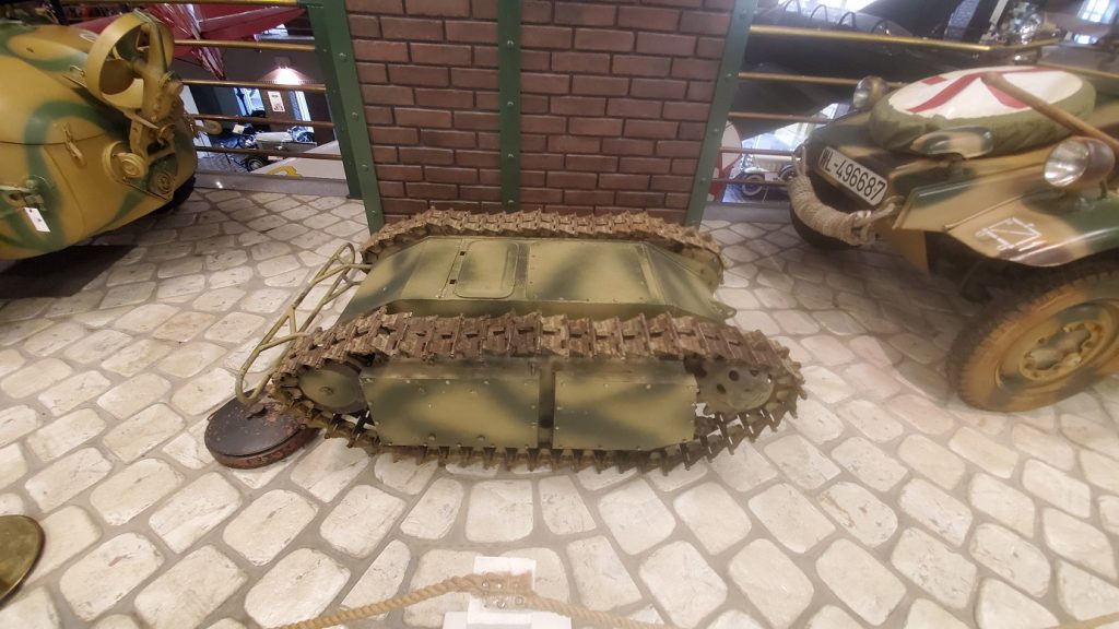 Goliath Mine- Explosive Remote Controlled vehicle - WW2 German Tracked Mine