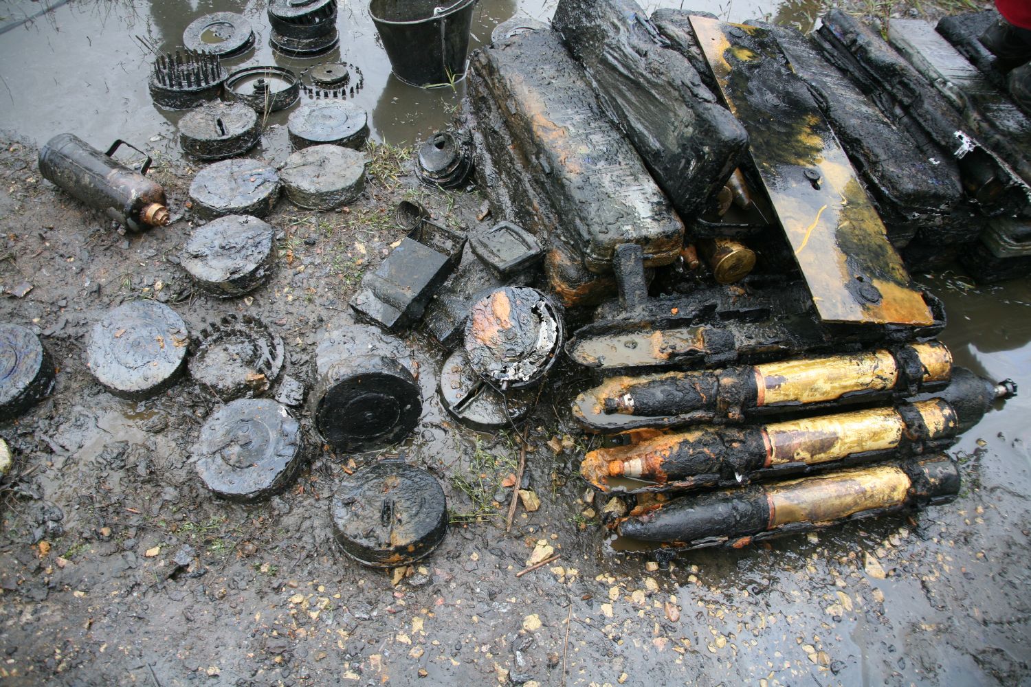 KV1 Ghost Tank - Raised from Niva River - Real History Online