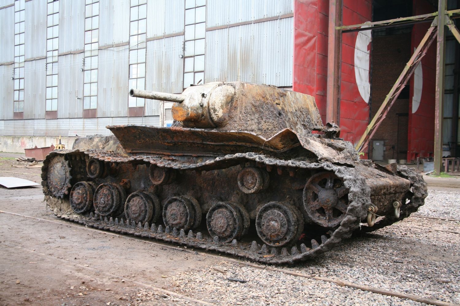 KV1 Ghost Tank - Raised from Niva River - Real History Online